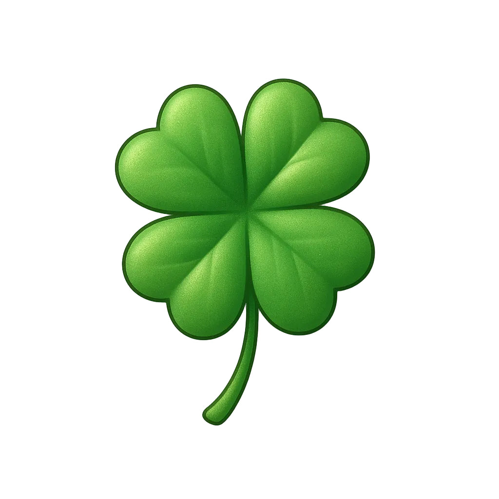 Clover Manifestation Symbol | Digital JPEG & PNG – Manifesto Studio